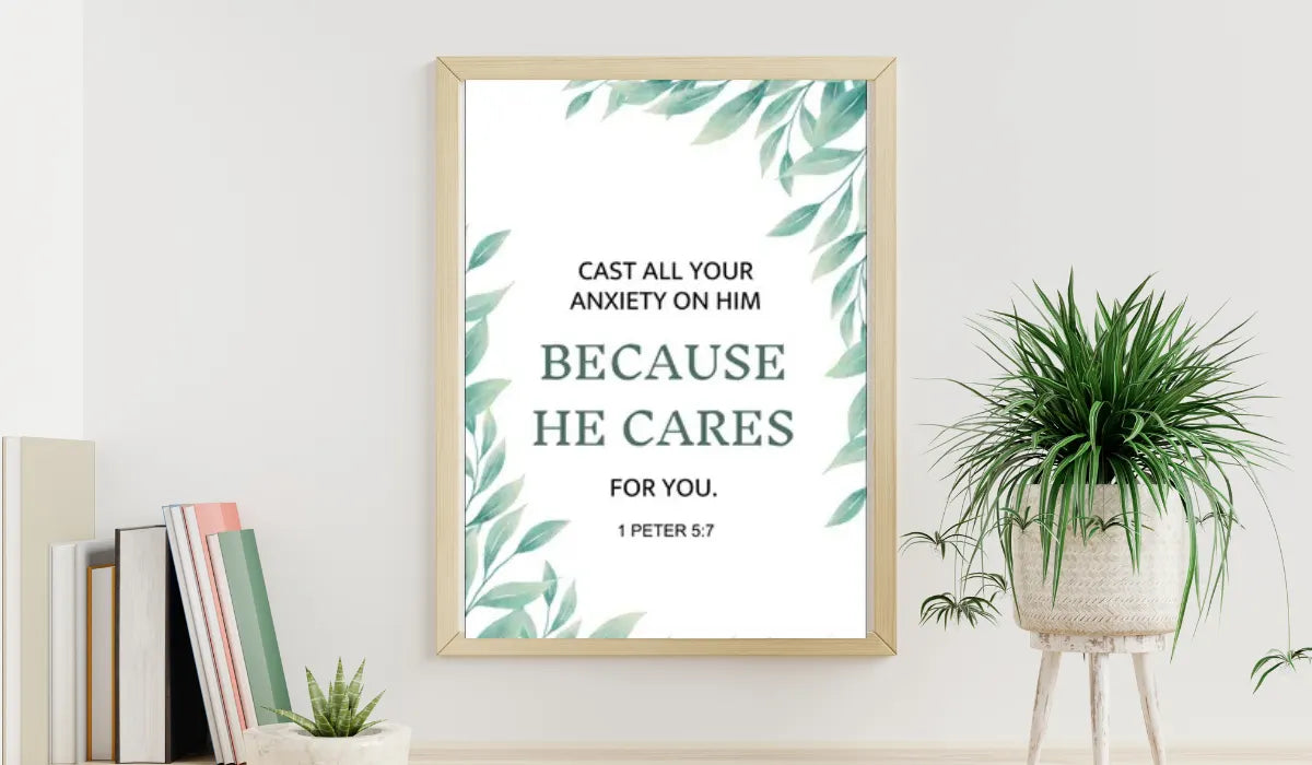 Bible Verse Wall Decor – Faith-Inspired Christian Home Art – Finding ...