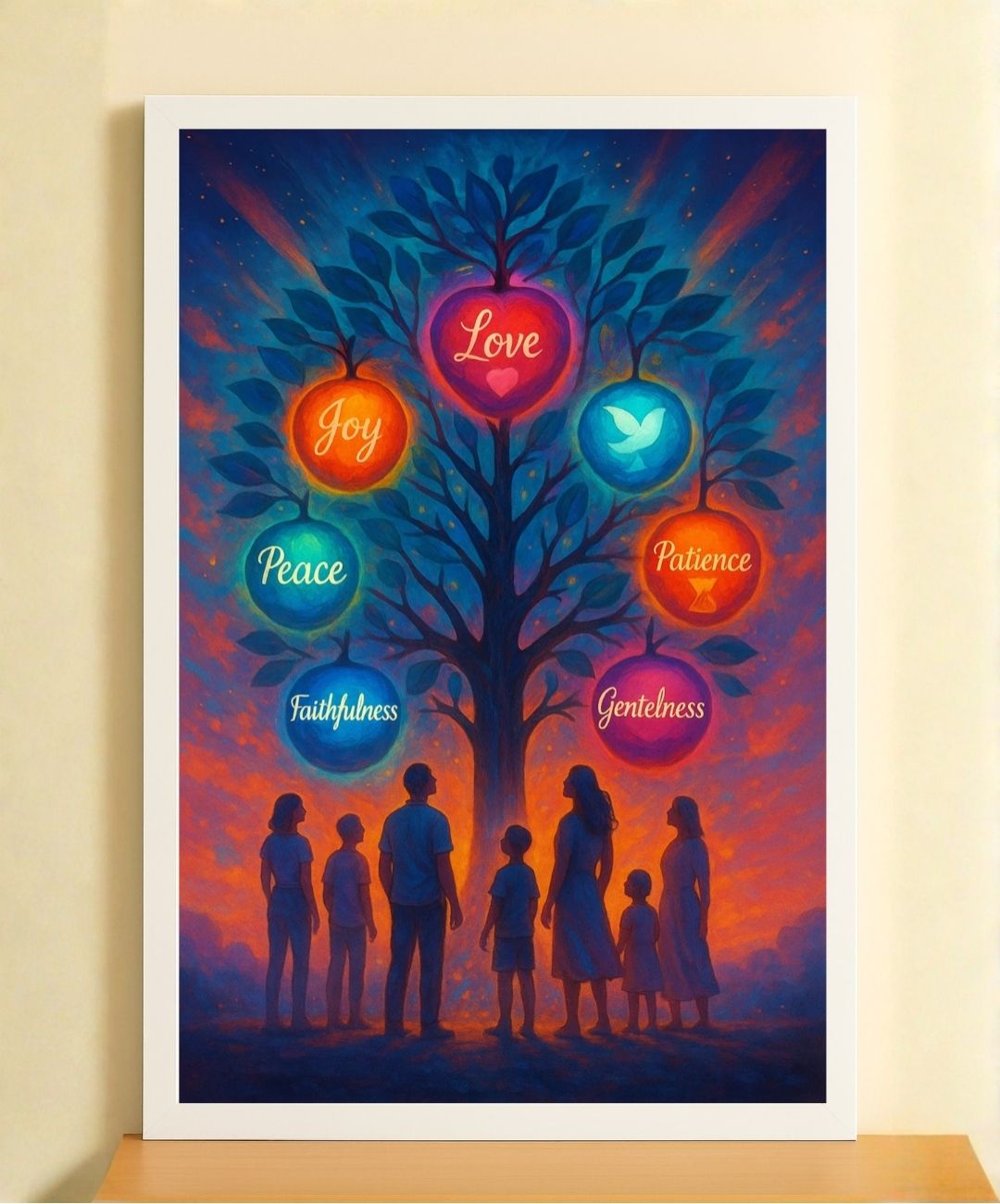 Beautiful Christian Wall Decor – Fruit of the Spirit Frame – Finding ...